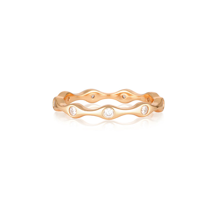 Emma Ring Rose Gold – THE SILVER COLLECTIVE